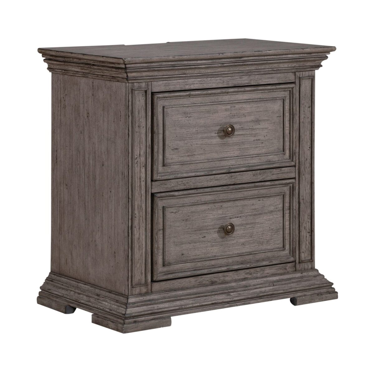 Big Valley Nightstand in Brown, Grey, or White – Watts Furniture ...