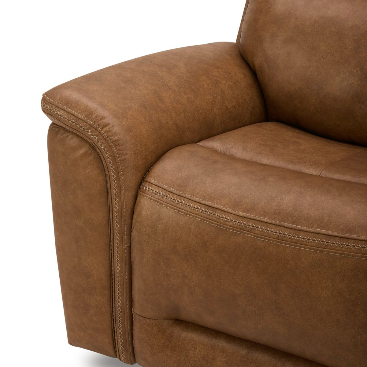 Triple Power Reclining Leather Sofa – Watts Furniture - LaGrange, GA ...